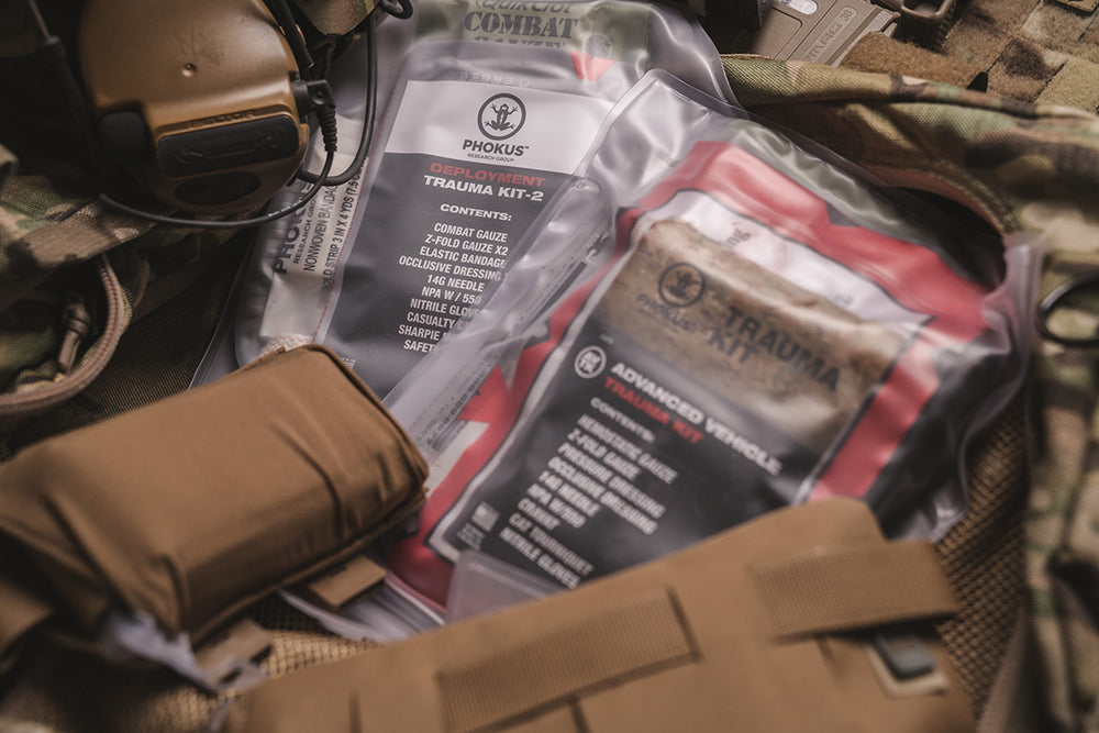 Military Tactical Trauma Kits and IFAKs