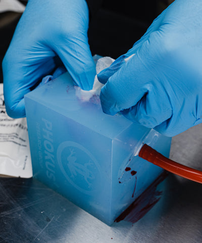 Wound Cube | Silicone Wound Simulator and Bleeding Control Training Device