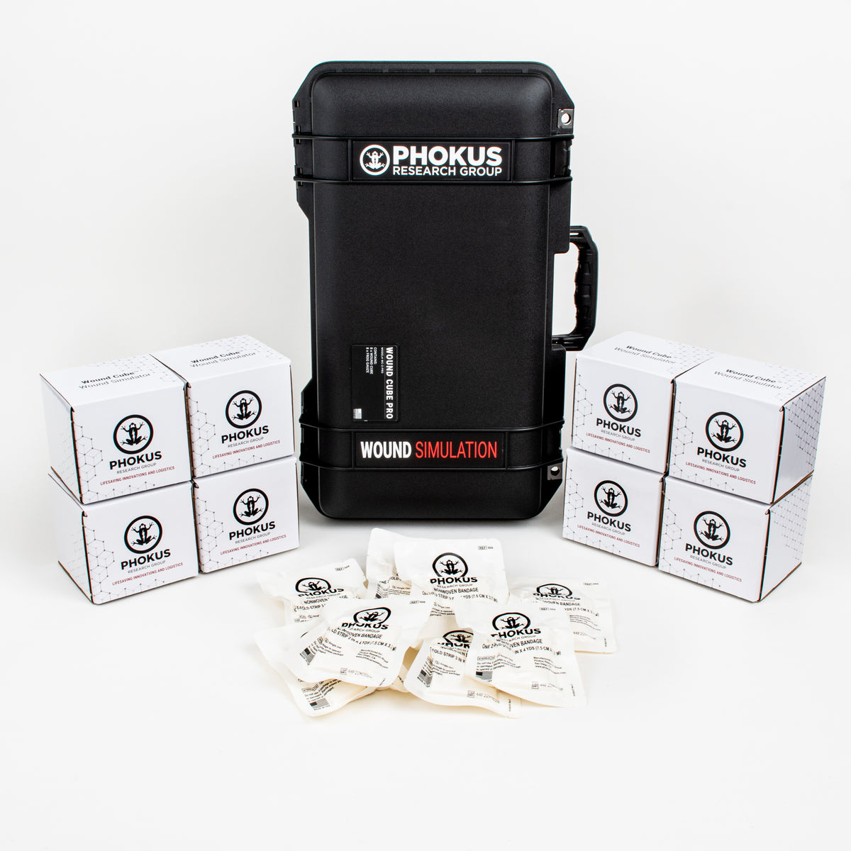 Wound Cube PRO | Silicone Wound Simulator and Bleeding Control Trainer