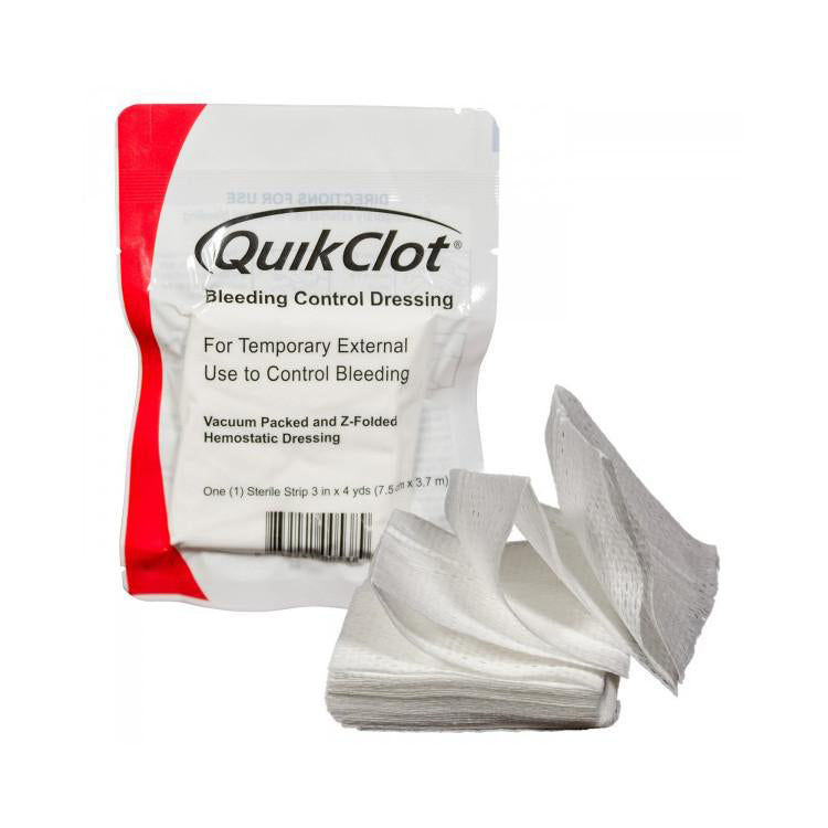 QuikClot® Bleeding Control Z-fold Dressing